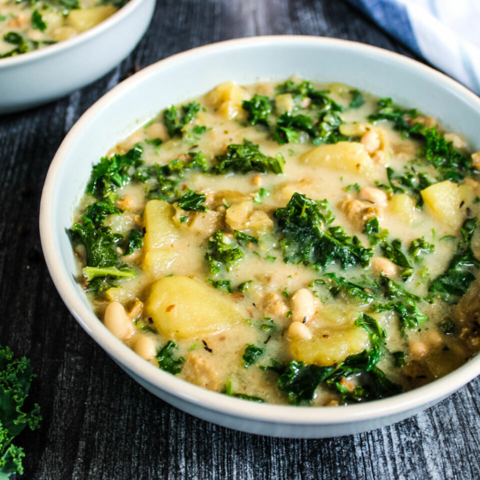 The BEST Vegan Zuppa Toscana (Instant Pot + Stovetop)